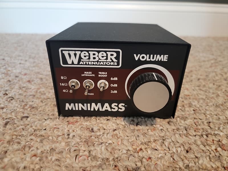 Weber MiniMass 50-Watt Attenuator 2020 with headphone out | Reverb