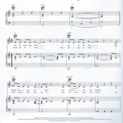 Kenny Chesney Save It for a Rainy Day Sheet Music | Reverb