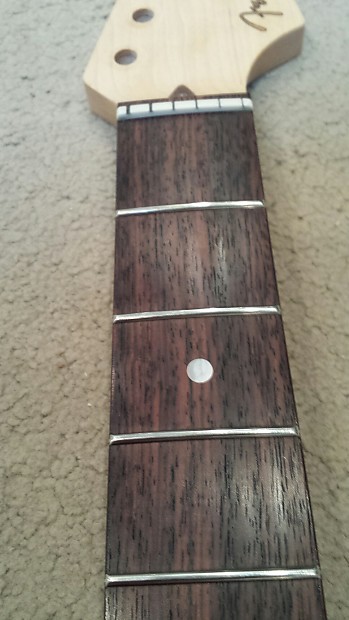 Warmoth Fender Neck Stratocaster Rosewood /Maple Satin Finish | Reverb