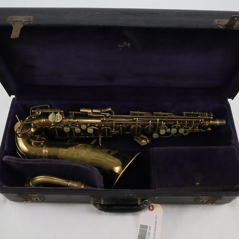 C.G. Conn Model 6M Alto Saxophone SN 282778 ROLLED TONE HOLES | Reverb
