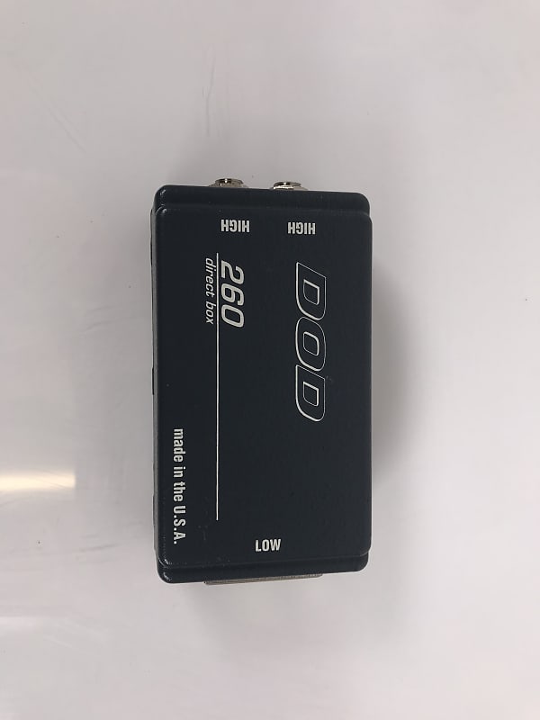 Vintage DOD 260 DI Direct Box Passive USA 1980s Model | Reverb Canada