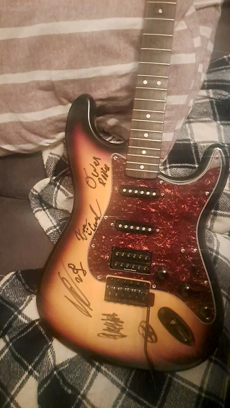 Strat style signed by 200 Stab Wounds | Reverb