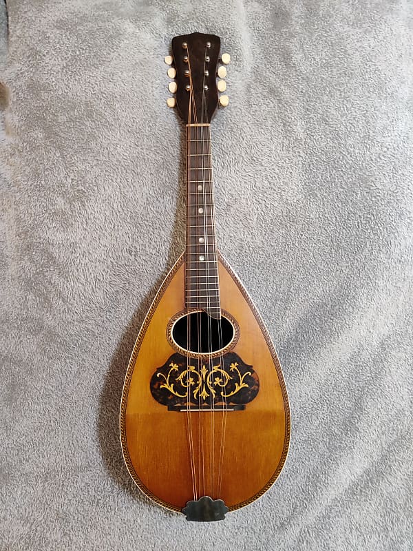 Antique potato bug/bowlback mandolin | Reverb