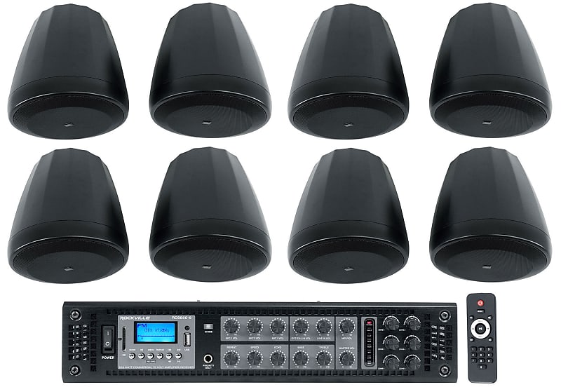 8 JBL Control 67 P/T 6.5" Commercial 70v Black Hanging | Reverb