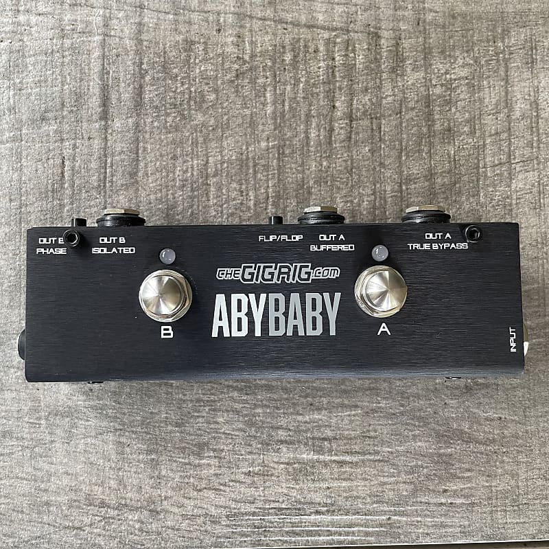 The Gig Rig ABY Baby Black | Reverb