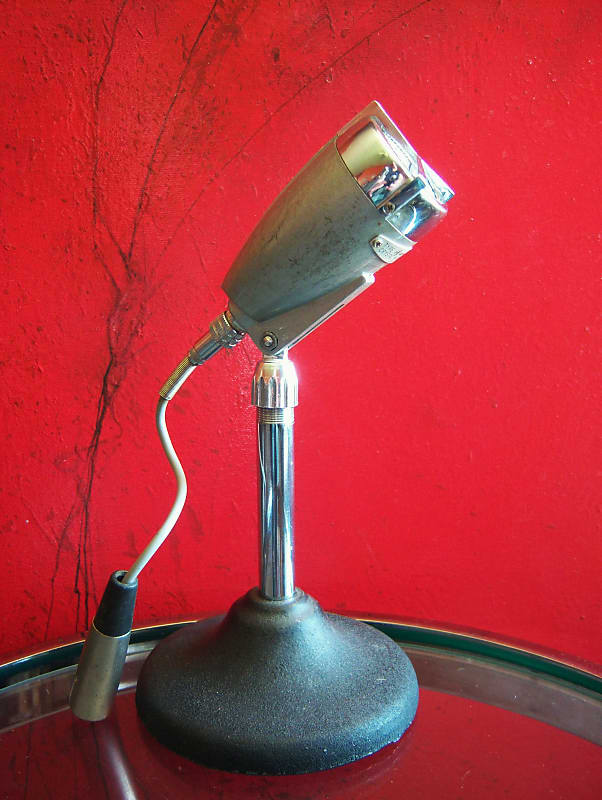 Vintage 1950's HI Mike DM-20 crystal microphone High Z w | Reverb