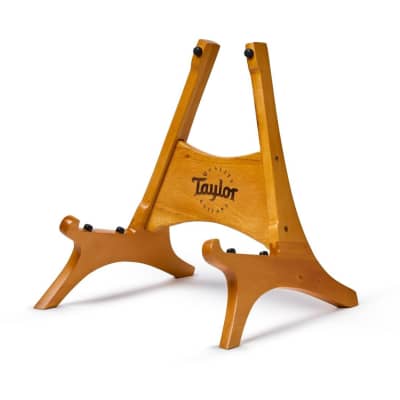 Taylor Mahogany Guitar Stand - Natural Finish | Reverb