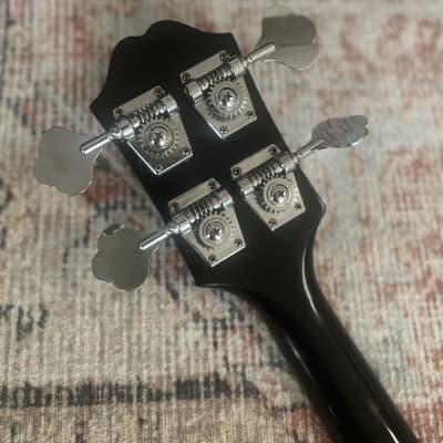 Epiphone Rivoli Bass Reissue 1999 - Black bridge pickup mod! | Reverb