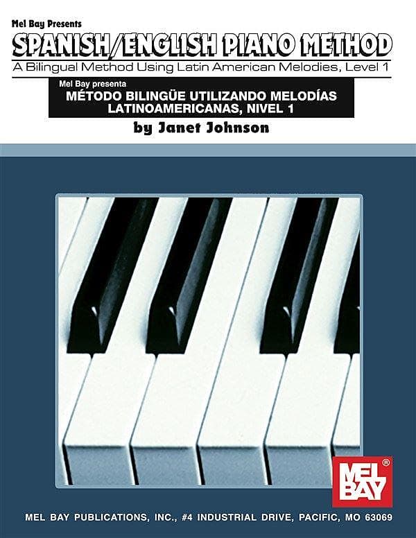 Spanish/English Piano Method, Level 1 | Reverb UK