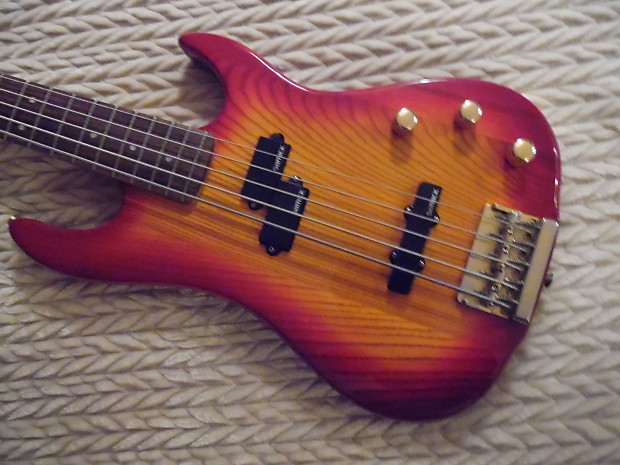 Samick 5-String Bass- Custom Pro Shop | Reverb