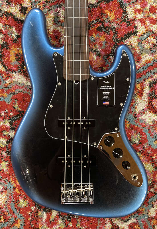 Fender American Professional II Fretless Jazz Bass 2021 - | Reverb
