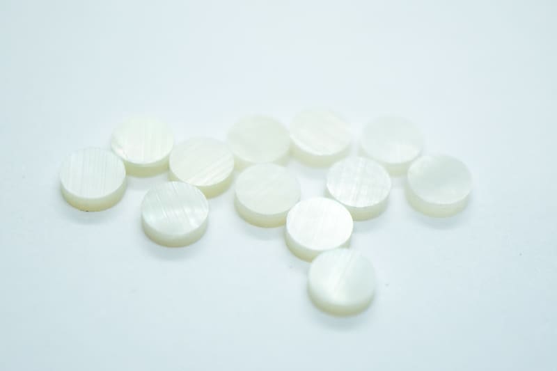 Mother of Pearl Dot Markers x12 (Various Sizes) | Reverb UK