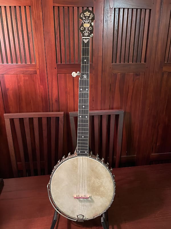 Vega Tubaphone w/ Wyatt Fawley 5-String Neck Circa 1925 | Reverb