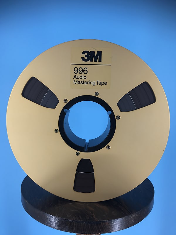 3M 996 2" x 2500' Reel Tape On 10.5" Gold Reel in TapeCare | Reverb
