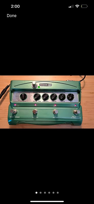 Modded Line 6 DL4 Delay Modeler 1999 - 2021 - Green | Reverb