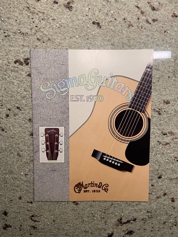 Vintage 1992 Sigma Instrument Catalog! | Reverb