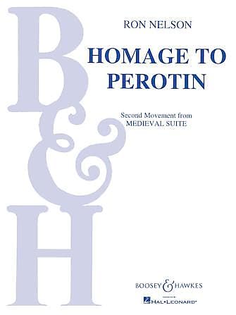 Homage To Perotin Score Parts | Reverb