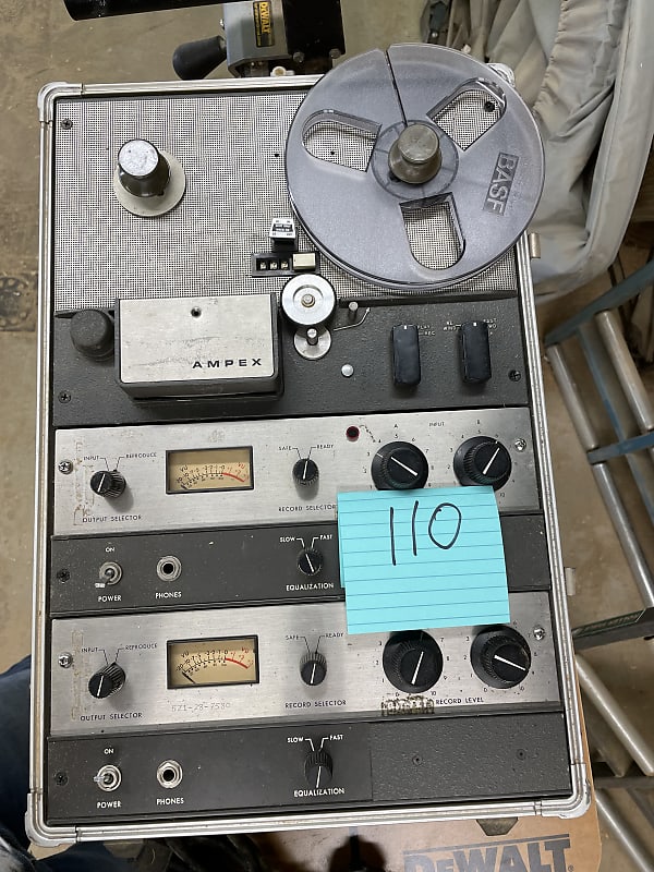 Ampex AG-602-2 in portable case | Reverb