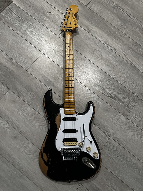 MJT Super Strat 2000"s - Black Relic | Reverb