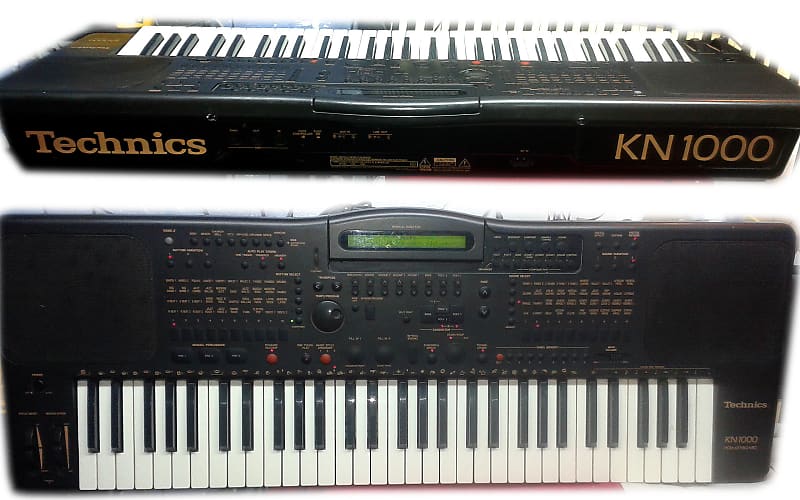 Technics KN 1000, 90s, workstation, arranger, USER sounds & | Reverb