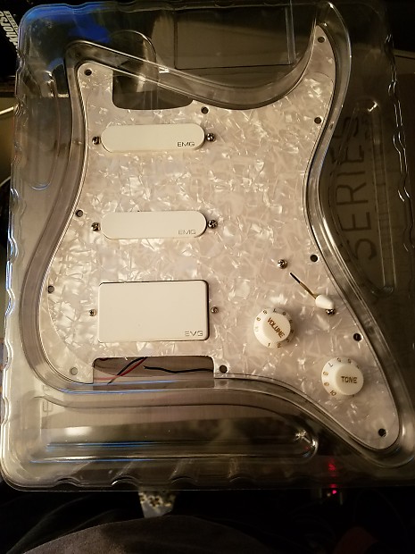 EMG Prewired Pickguard with 81 Humbucker Like KH20 or SL20 | Reverb