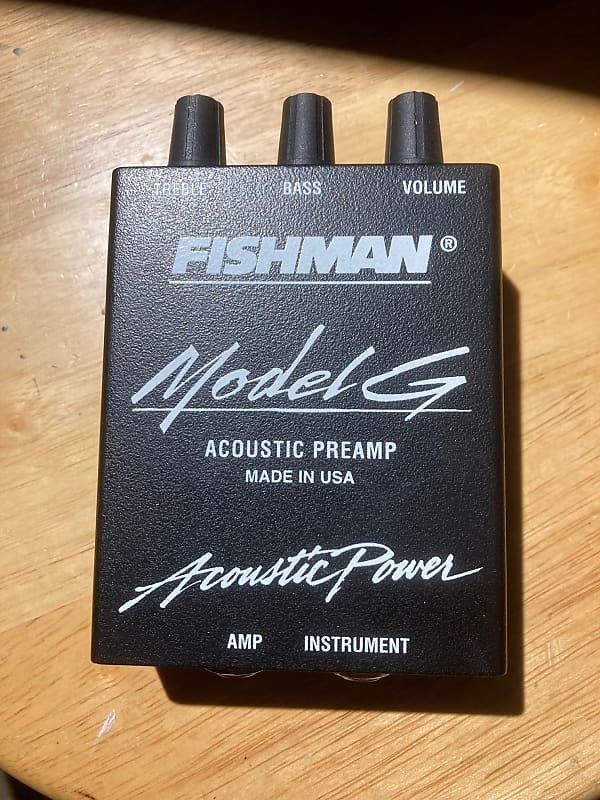Fishman G- preamp | Reverb