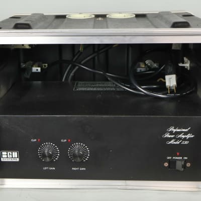 BGW Model 550 Professional Power Amplifier w/ SKB Road Case | Reverb