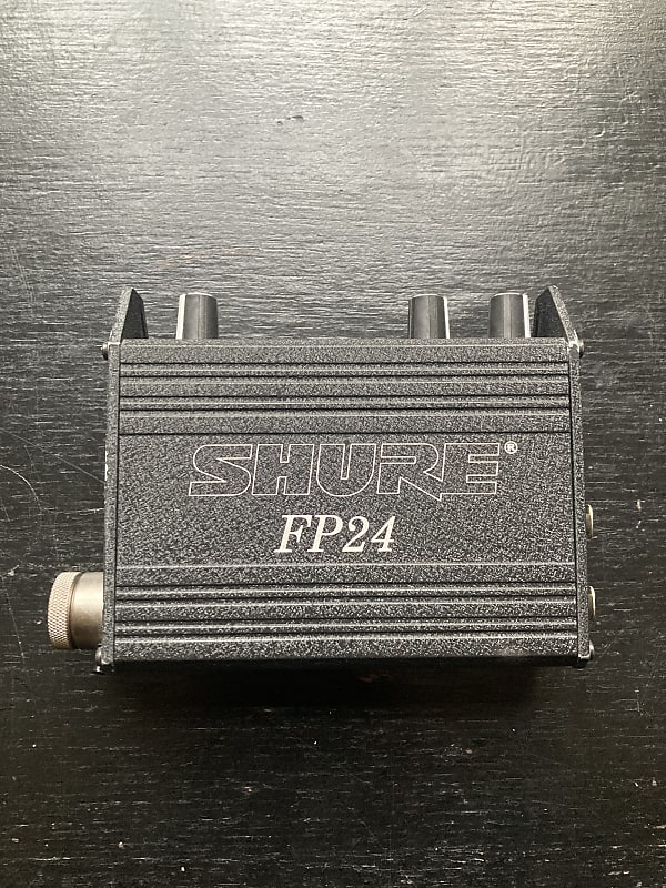 Shure FP24 Mixer Preamp - Matte Black | Reverb