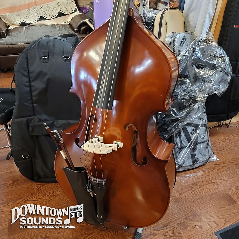 2007 Christopher Model DB103T 3/4 Upright Bass with PU, | Reverb