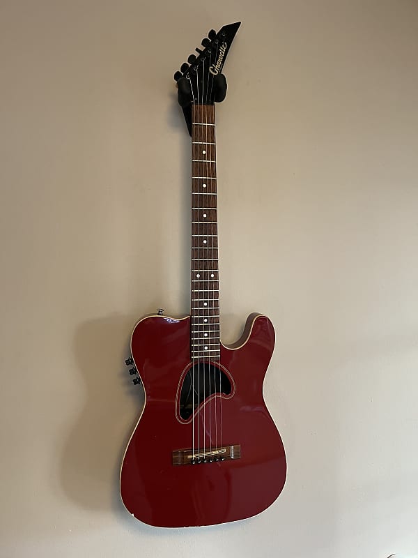 80’s Charvette by Charvel thin body acoustic electric | Reverb