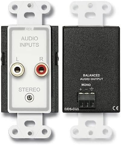 Radio Design Labs D-CIJ3 Consumer Input Jacks - Mono | Reverb