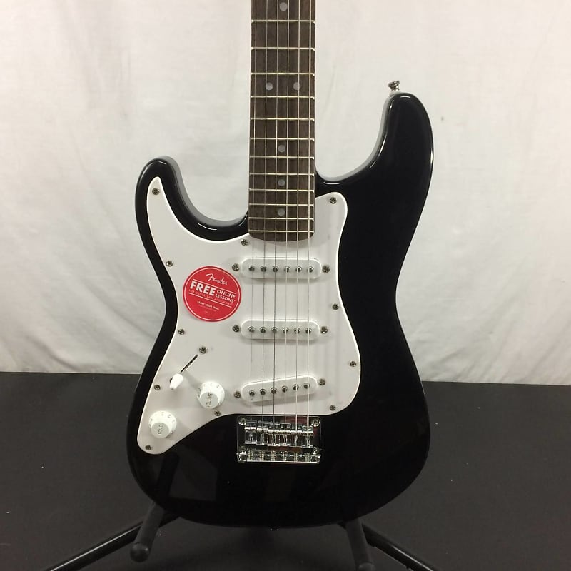 Squier Left-Handed Mini Stratocaster Electric Guitar, Laurel | Reverb