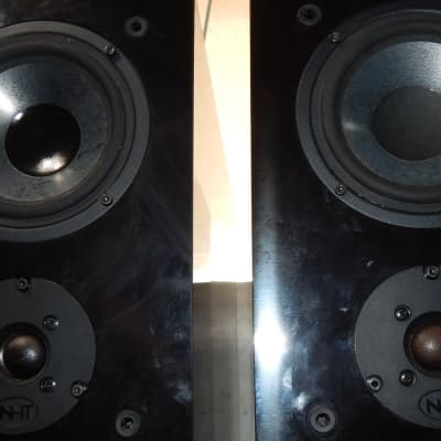 NHT VT-2.4 tower speakers with front grilles | Reverb