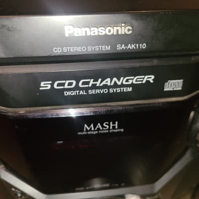 Panasonic SA-AK110 Early 2000's - Black and Red-**READ** | Reverb