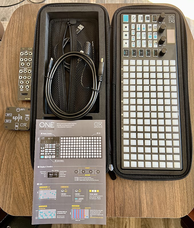 Oxi Instruments One Sequencer + Split + Oxi Pipe, Ships Free! | Reverb