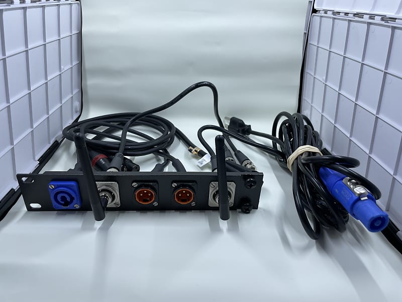 Sennheiser EW100 G1 G2 Custom 1U Mic Rackmount Panel Neutrik | Reverb