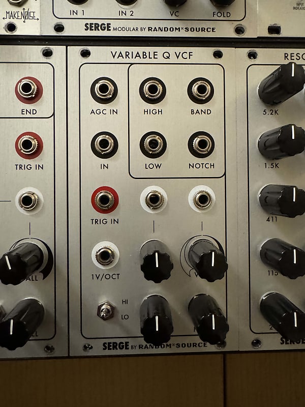 Random Source Serge Variable Q VCF (VCFQ) 2021 - Silver | Reverb