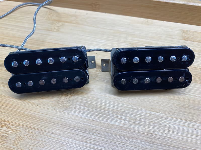 Gibson Vintage 1960's Patent Number Sticker Pickup Set Non T | Reverb