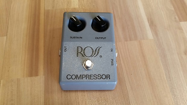Ross Vintage Compressor Effects Pedal Compressor Gray | Reverb