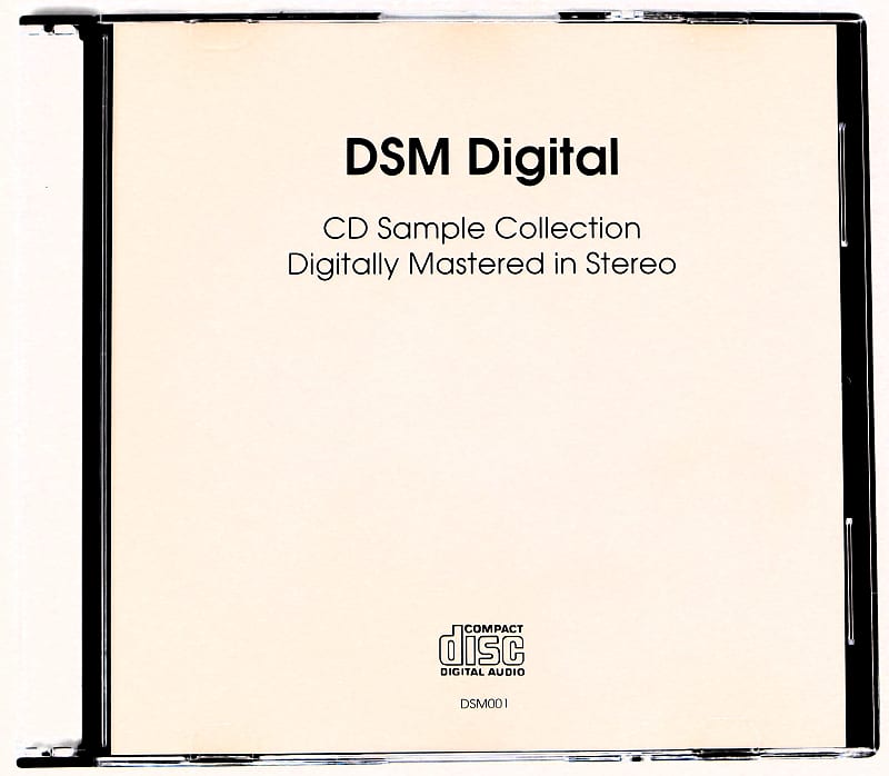 DSM Digital CD Sample Collection Digitally Mastered In Stereo | Reverb