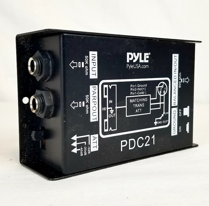 Pyle Pro PDC21 Direct Box | Reverb