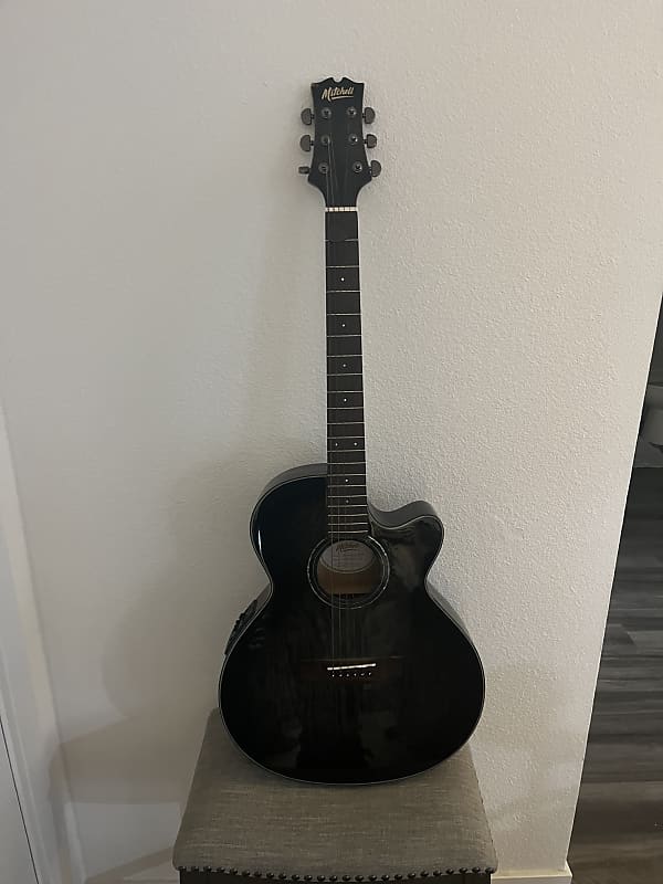 Mitchell Mx4300 Exotic Series 2020 - Black exotic maple | Reverb