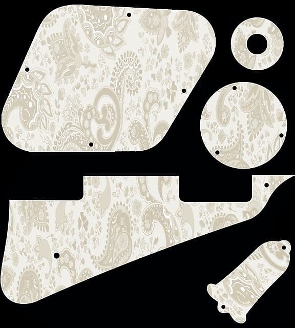 Kit Pickguard Pick Guard Graphical Cover Gibson LP Les Paul | Reverb