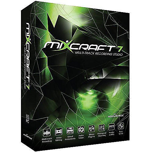 Acoustica Mixcraft 7 Digital Audio WorkStation | Reverb