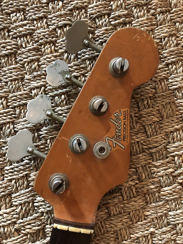 Fender Precision Neck 1965 Brazillian Rosewood | Reverb