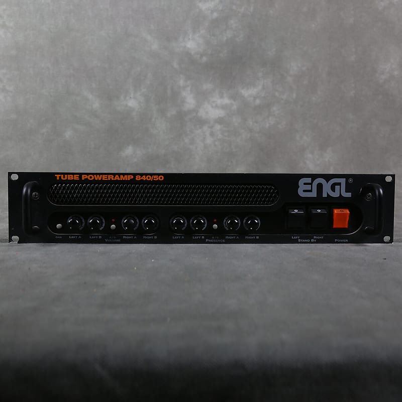 ENGL E840 Stereo 50w Power Amp - 2nd Hand | Reverb UK