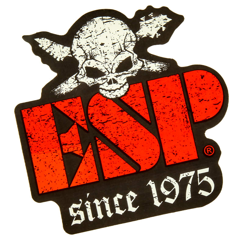 ESP GUITARS STICKER INSANELY RARE LIMITED EDITION GUITAR CASE | Reverb