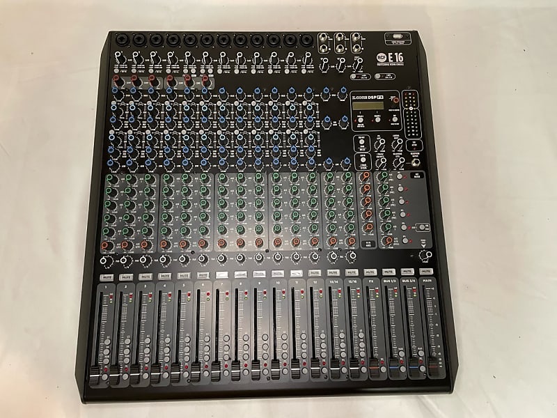 RCF E 16 Mixing Console - 16 Channel with Superior Effects | Reverb