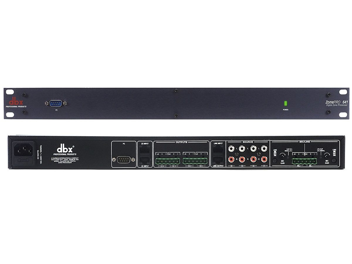 dbx ZonePRO 641 6x4 Digital Zone Processor | Reverb Canada