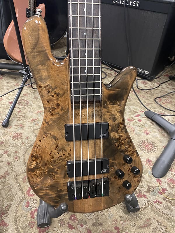 Spector NS Ethos 5 Burled Top | Reverb